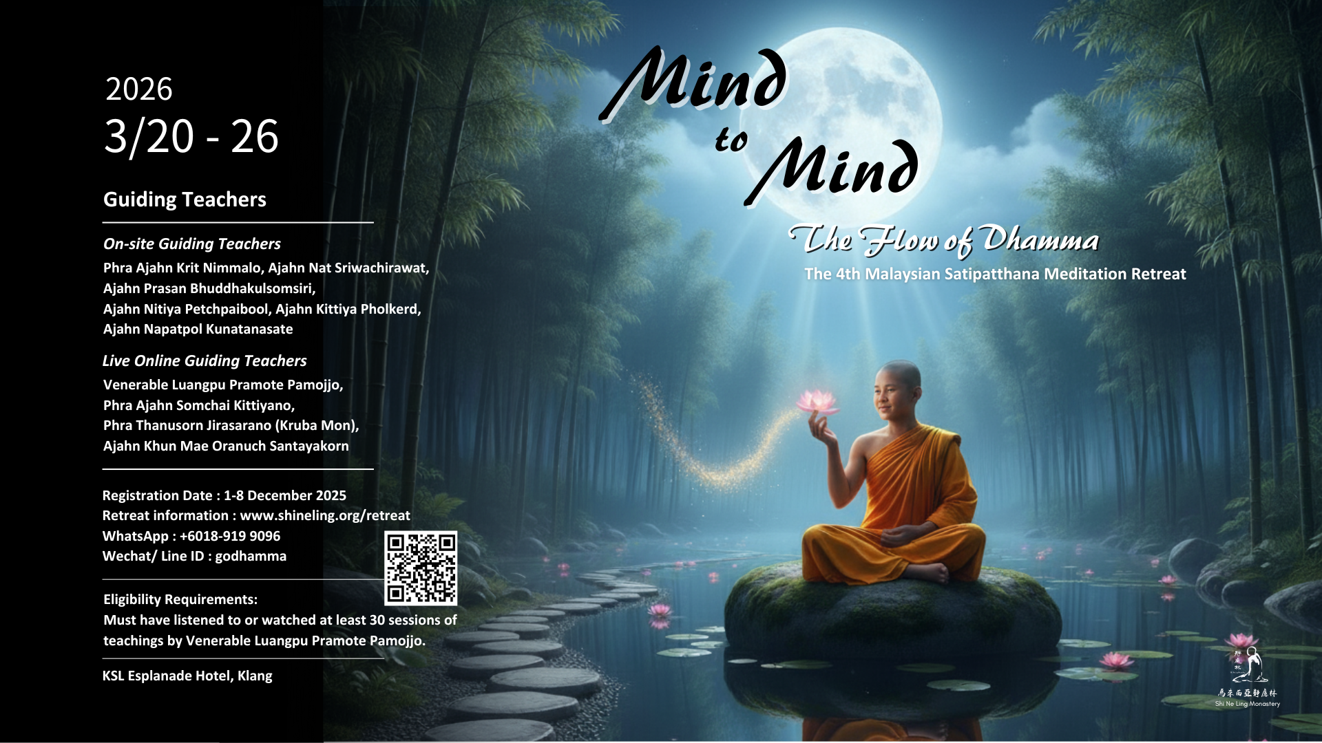 Mind to Mind —The Flow of Dhamma: The 4th Malaysian Satipatthana ...